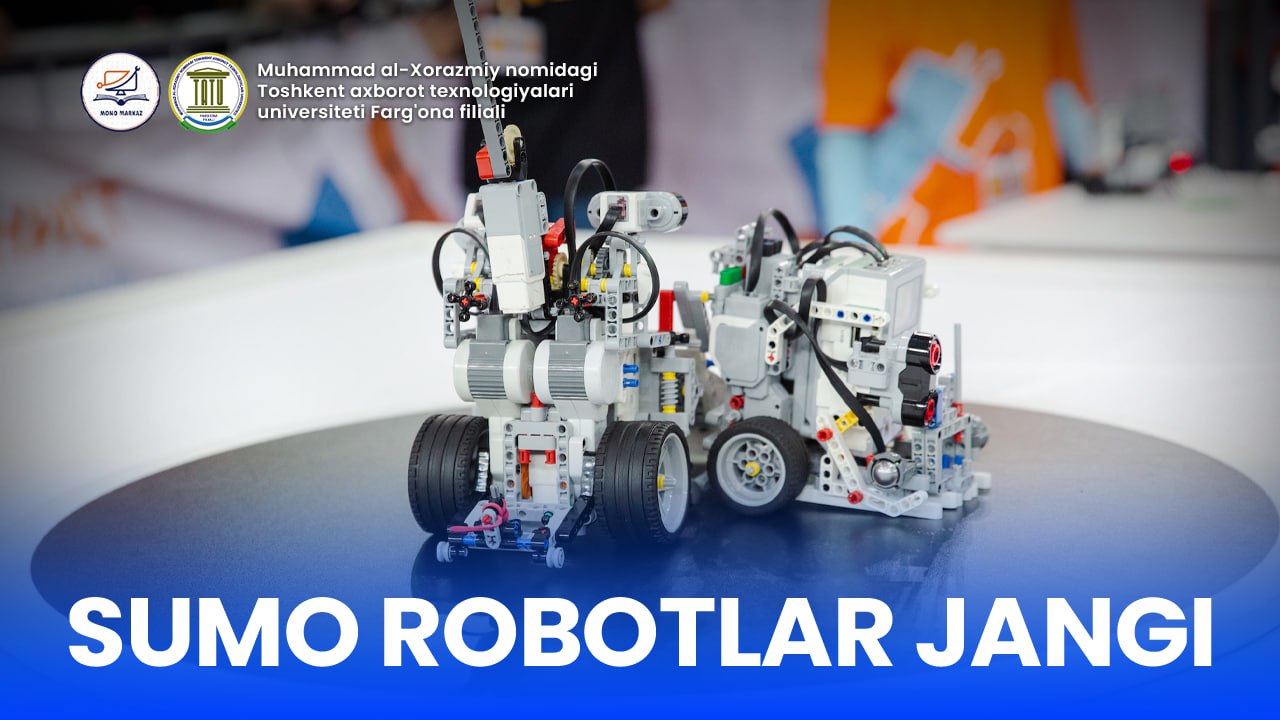 Sumo-robotlar jangi o’tkaziladi – Ferghana branch of Tashkent ...